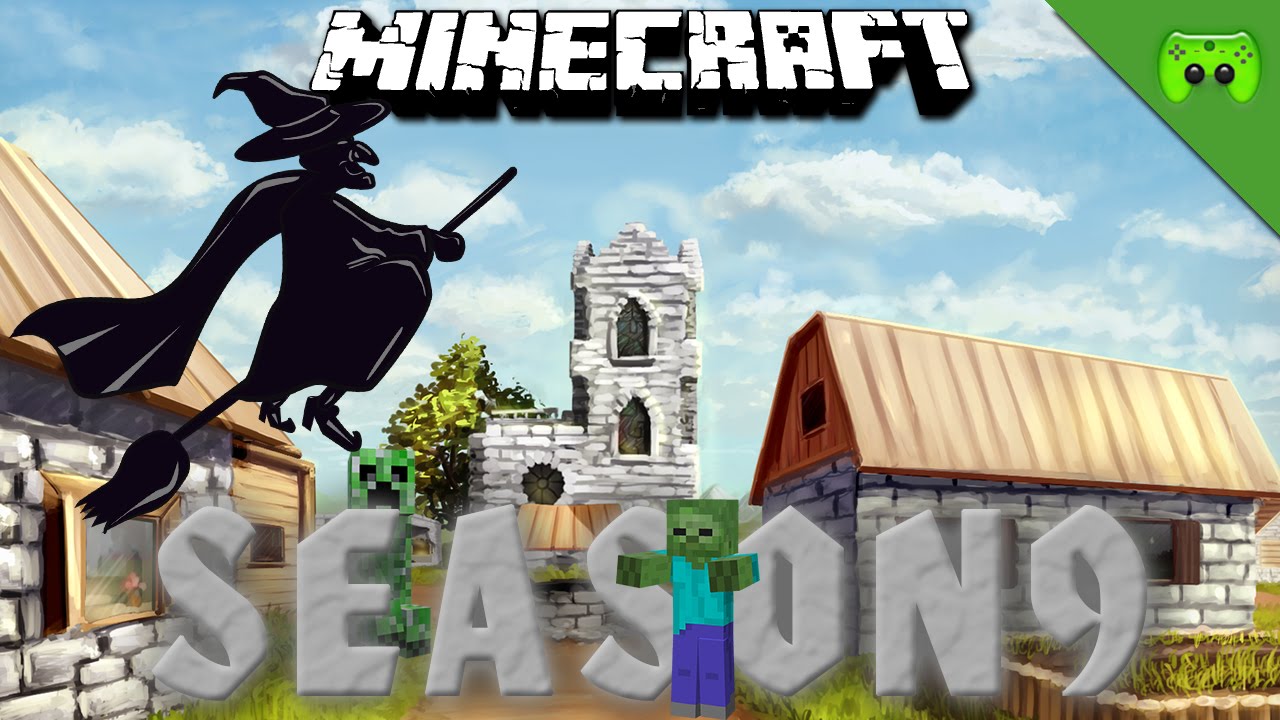DIE HEXE UND DAS DORF 🎮 Minecraft Season 9 #14 - YouTube
