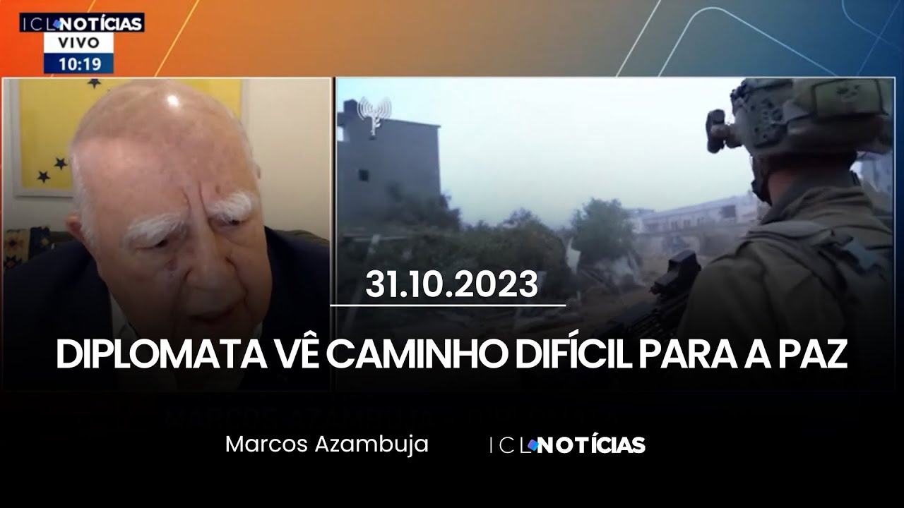 EXCLUSIVO: Diplomata Marcos Azambuja vê caminho difícil para paz na ...