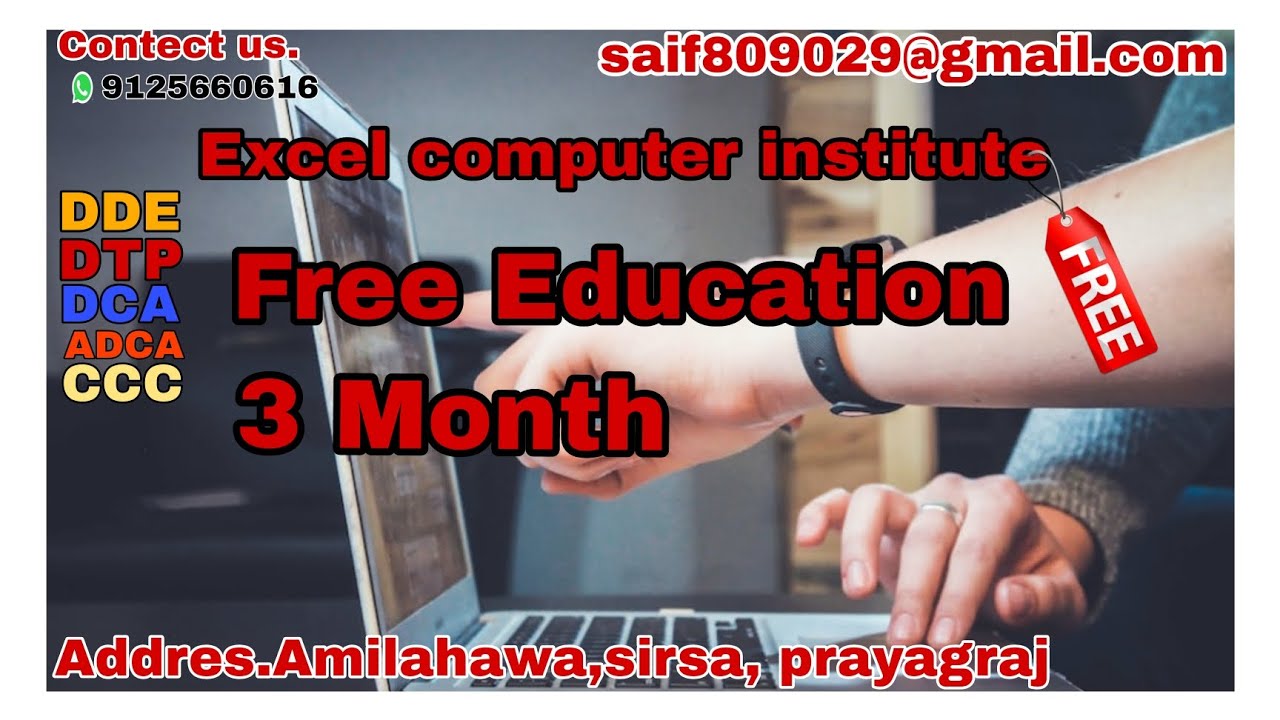 Excel computer institute || complete cooking centre || online class ...
