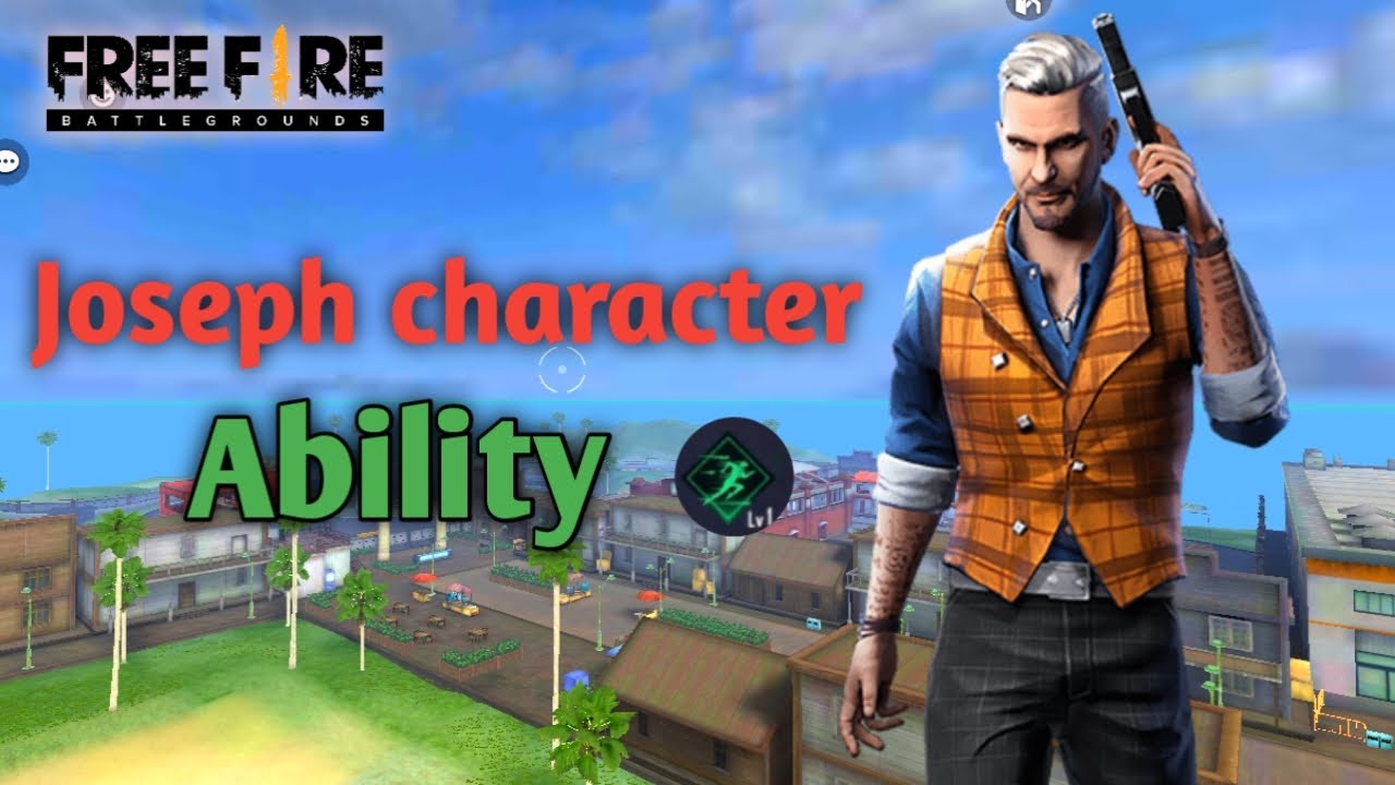 Joseph character ki ability kya hi || free fire me Joseph character ka ...