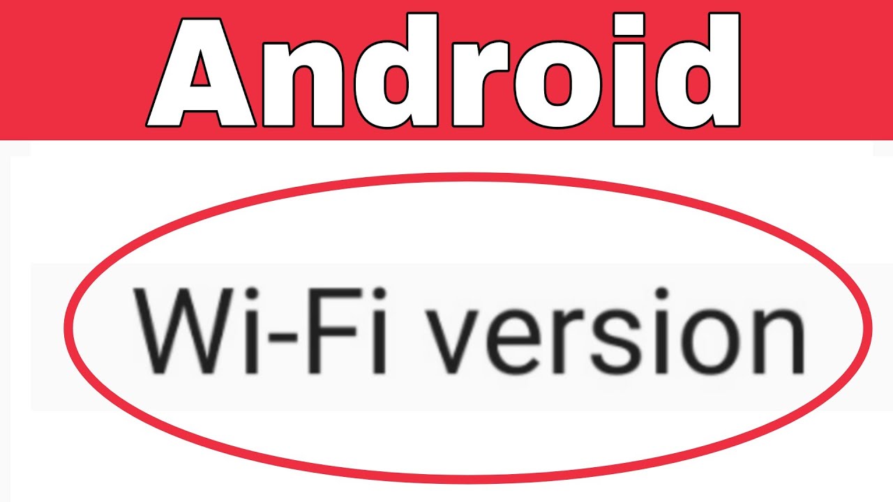 How To Check Wi-Fi Version in Android - YouTube