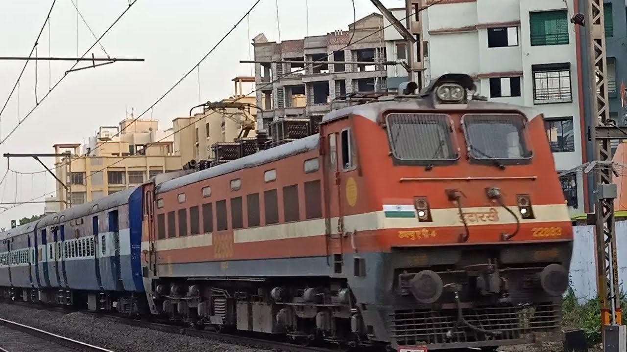 22943 Pune - Indore Express skipping Badlapur - YouTube