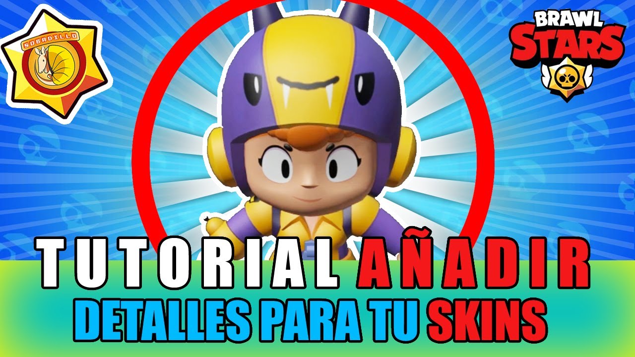 TUTORIAL SUPERCELL MAKE | CÓMO AÑADIR DETALLES A TU SKIN | en ...