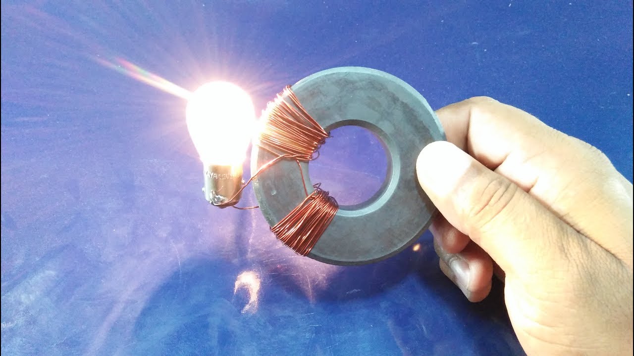 Free Energy Magnet Power Electricity Generator With Copper Wire New free-energy-magnet-power-electricity-generator-with-copper-wire-new