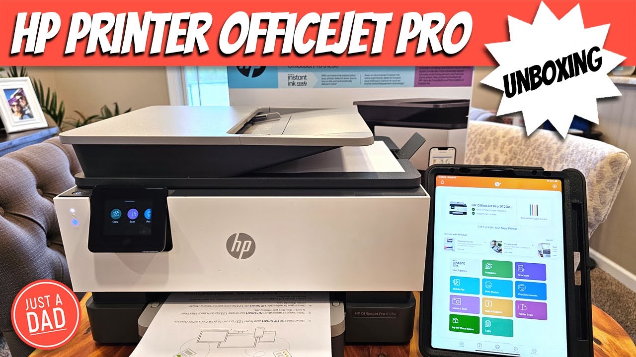 HP OfficeJet Pro 9125e UNBOXING - YouTube