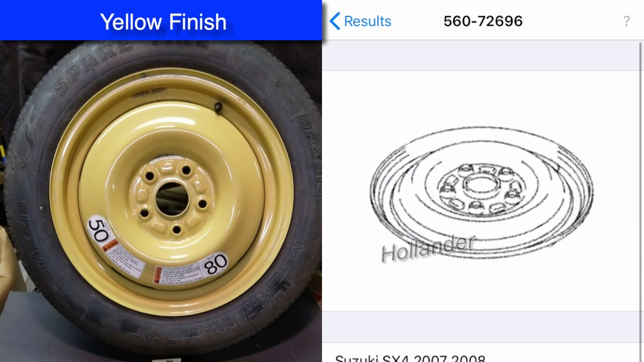 Yellow Finish Wheel's Hollander Interchange Number - YouTube