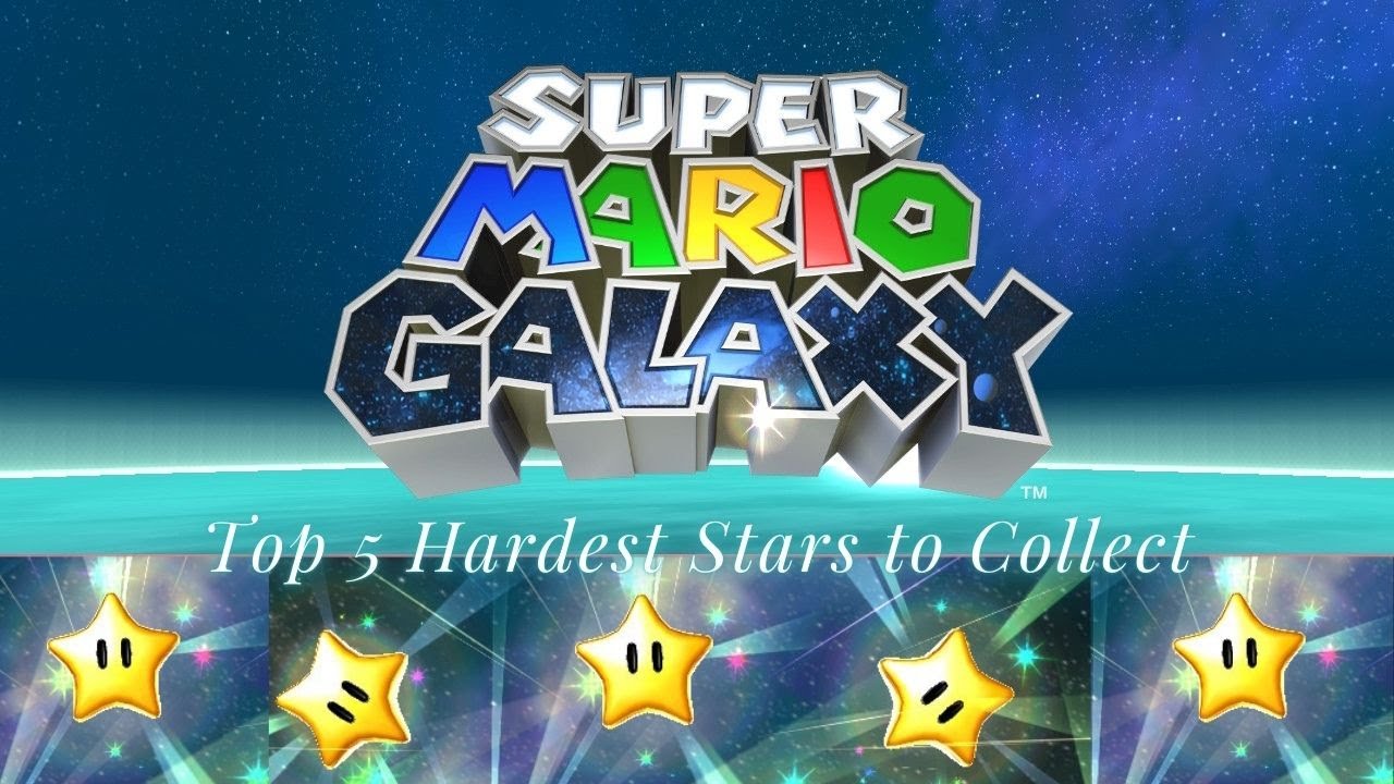 Top 5 Hardest Power Stars in Super Mario Galaxy - YouTube