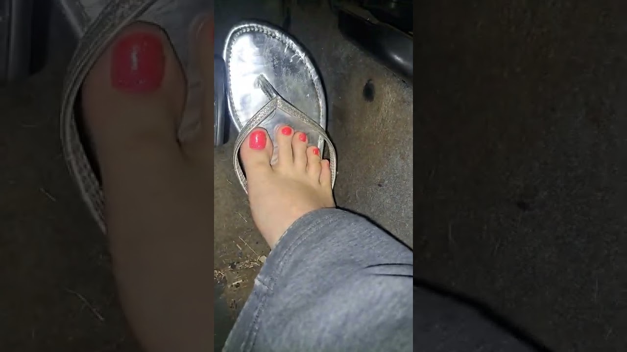 flip flops car ASMR - YouTube