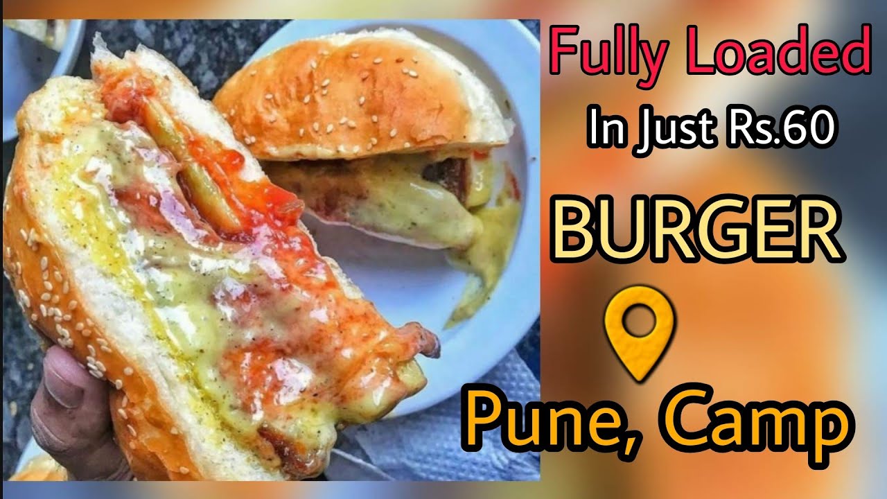 Best Burger Place In Pune | Big Juicy Burger | Cheap And Best Burger In ...