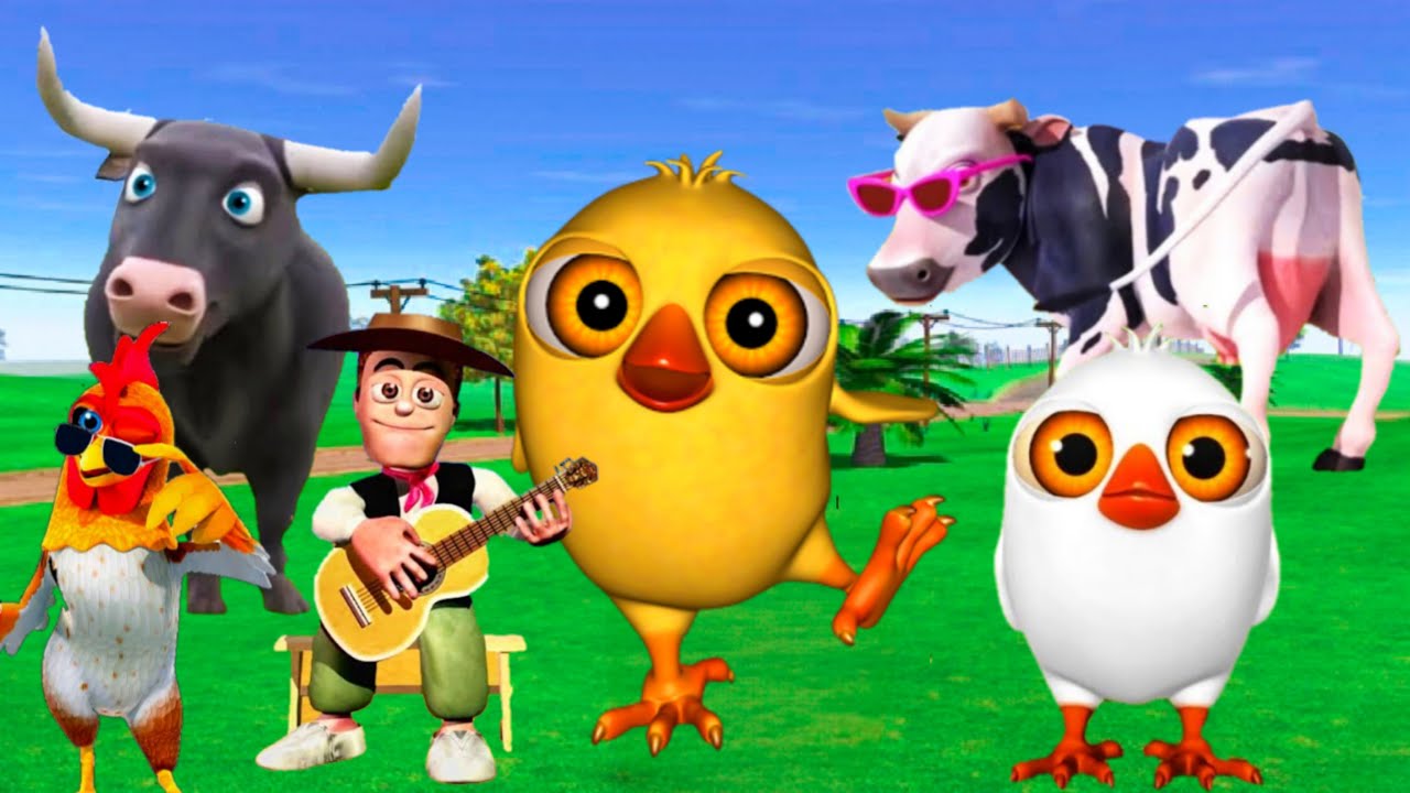 El Pollito Pío 3D -- Concoines de la Granja de Zenon Gameplay - Pollito ...