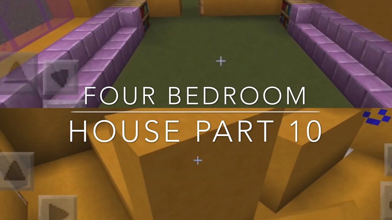 (MINECRAFT) Building four bedroom house Part 10 - YouTube