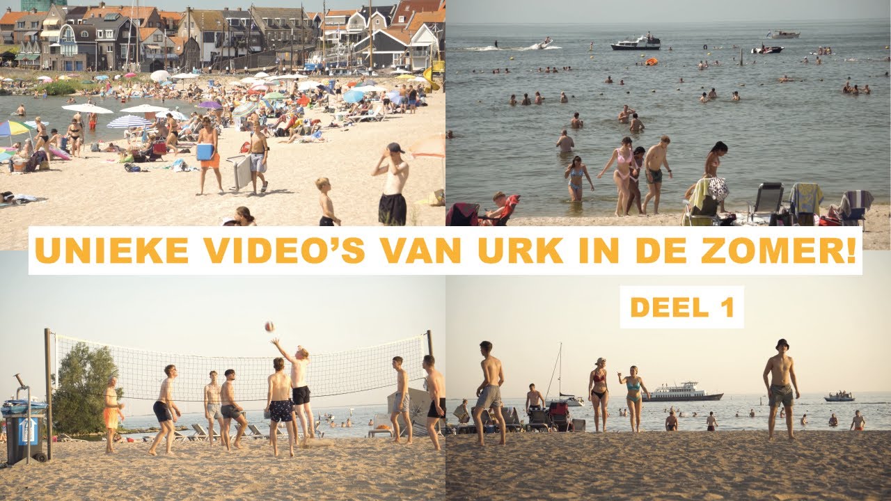 Zomerse Activiteiten Op Het Strand Van URK - DEEL 1 - YouTube