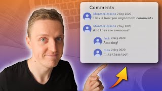 Create a Comments Box using HTML and CSS | Comment Box | Comment box ...