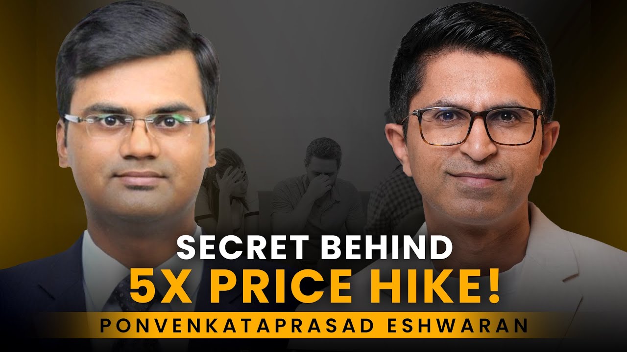How Ponvenkataprasad Eshwaran Pulled of Shocking 5X Price Hike? | Dev ...