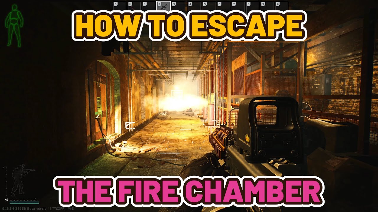How to escape the Fire Chamber - Labyrinth - Escape from Tarkov # ...