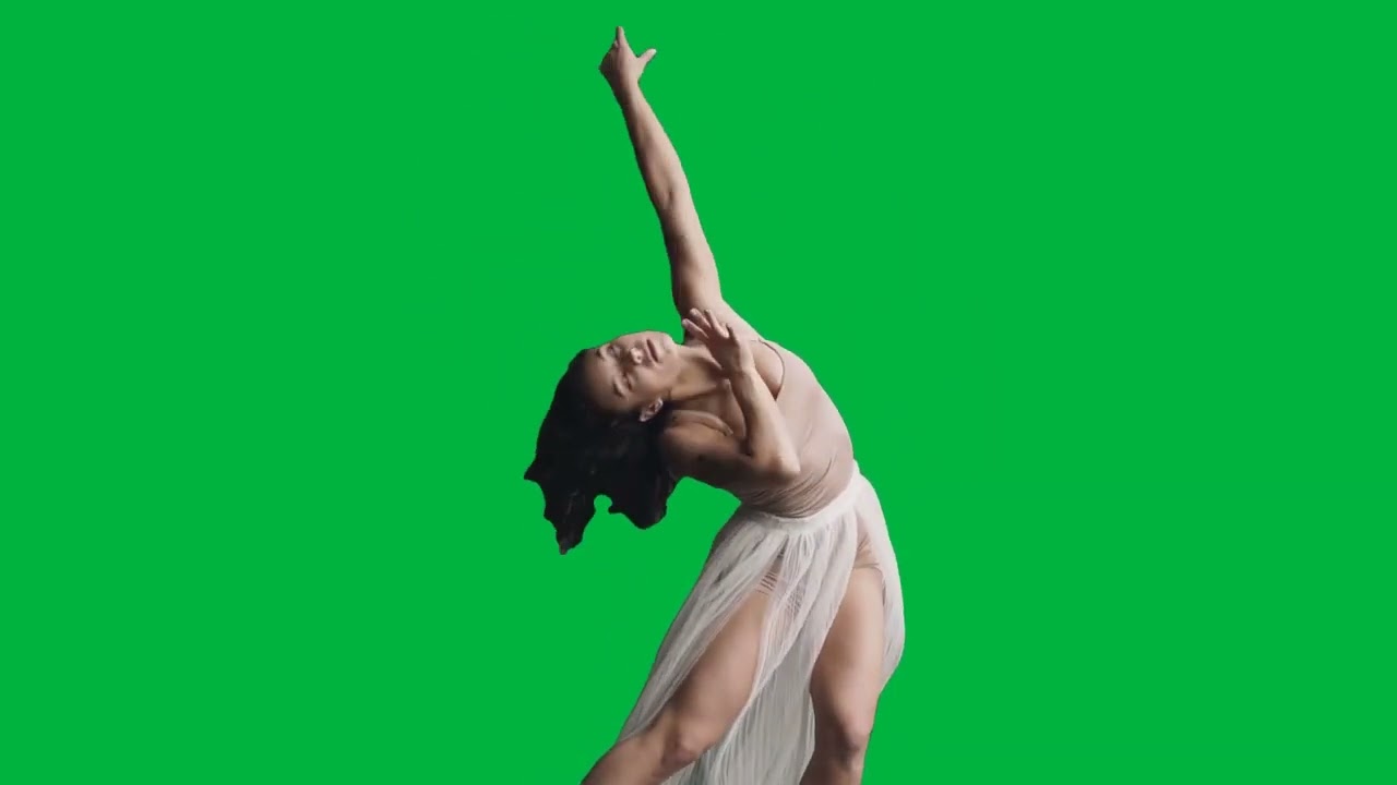 Girl Dancing Green Screen | Free Stock Footage - YouTube