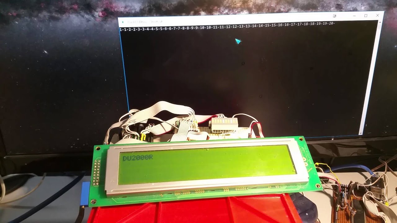 Atmel 32u4 USB Keyboard Emulator Being Flashed through its USB ...