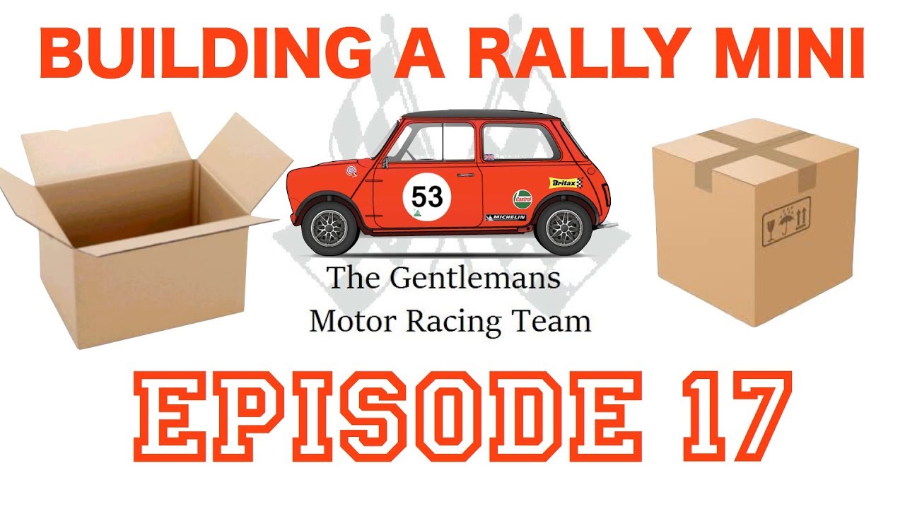Building a classic rally mini part 17 - Unboxing video - YouTube