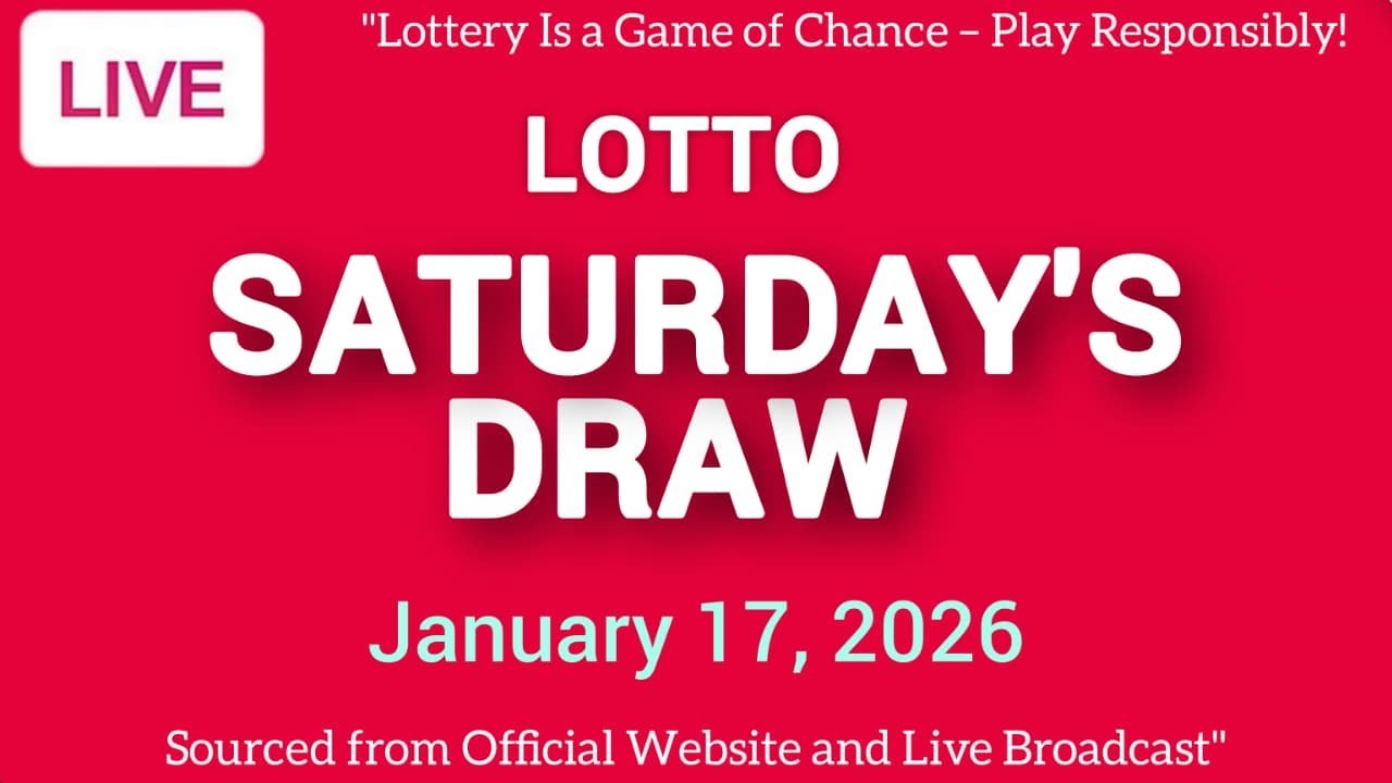 The National Lottery Lotto Draw Live Results from Saturday 17 Jan 2026 ...
