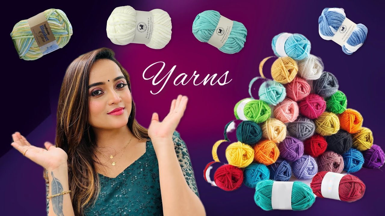 Yarn’s collection | Information about yarns | Crochet by Tej ...