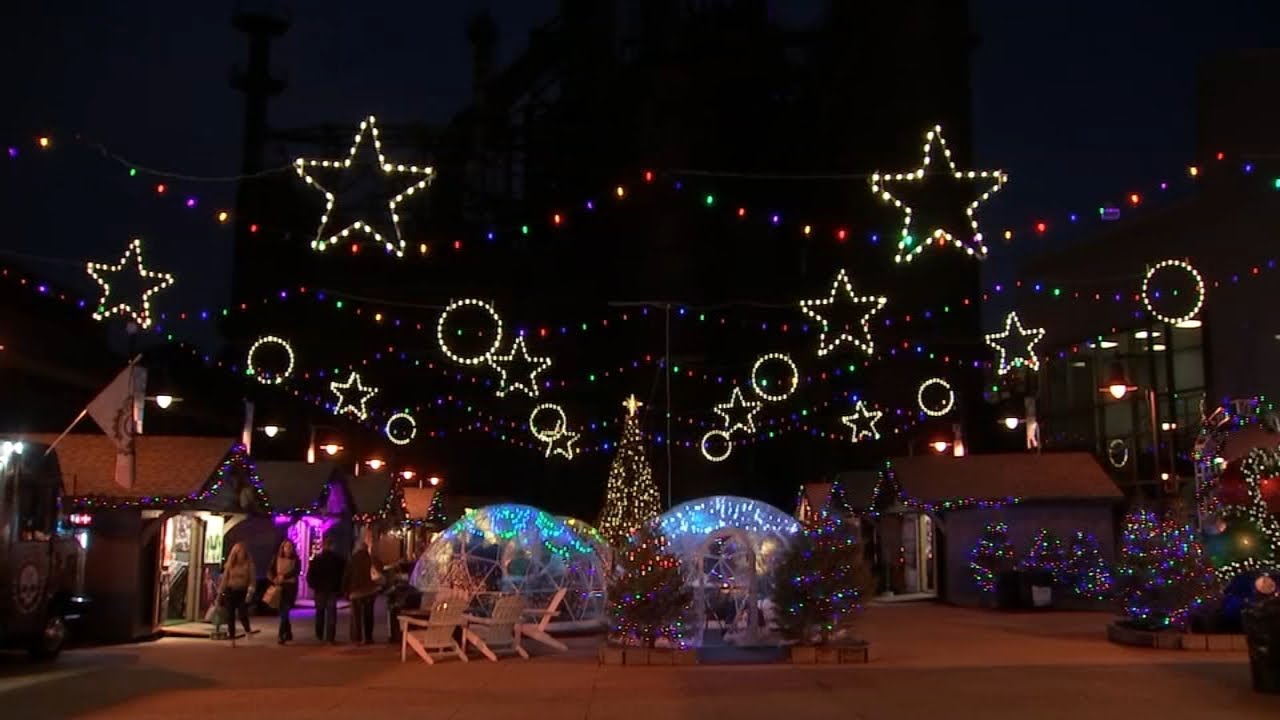 Christkindlmarkt draws tens of thousands of visitors to Bethlehem - YouTube