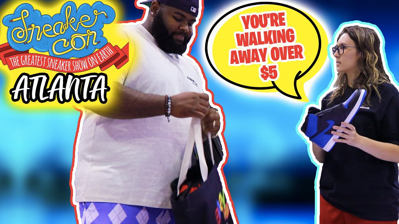 CASHING OUT $30,000 AT SNEAKERCON ATLANTA... TOUGH NEGOTIATIONS! - YouTube