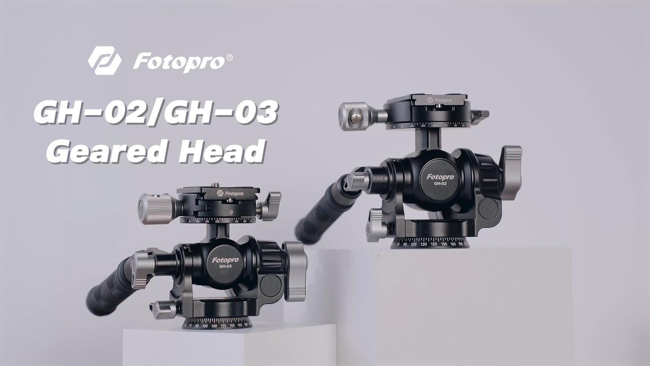 Fotopro Geared Head GH-02/GH-03 The Must-Have For Precise Camera Work ...