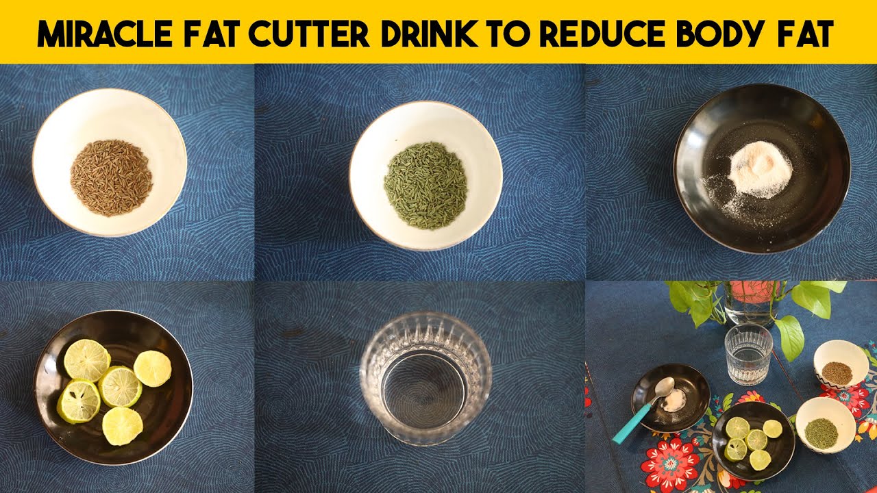 Miracle fat cutter drink to reduce body fat || Detox your body ...