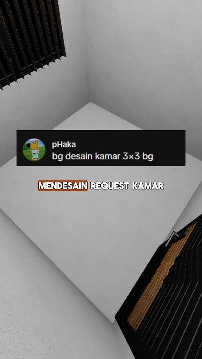 Design kamar 3x3 untuk satu orang - YouTube