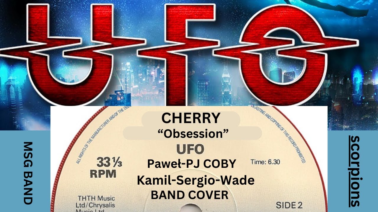 UFO "CHERRY" Kamil-PJ-Sergio-Wade-Pawel #metalheadhippie # ...