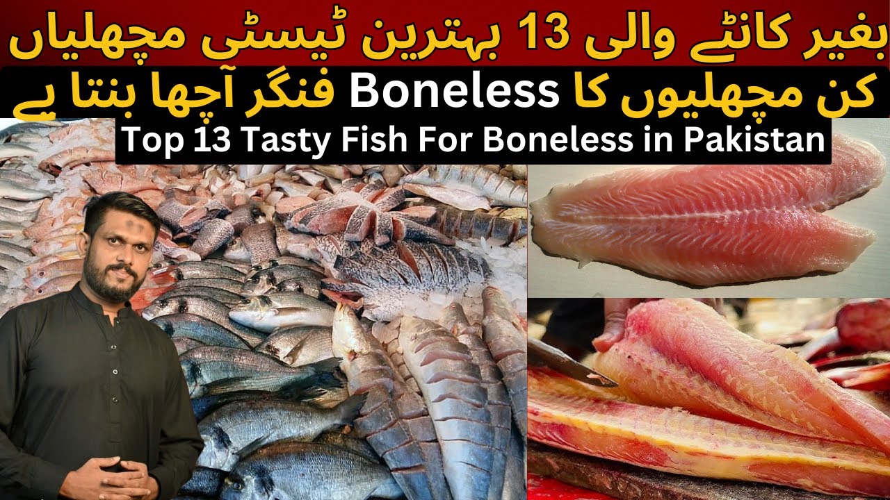 Top 13 Tasty Fishes For Boneless in India & Pakistan | Tasty Fish of ...