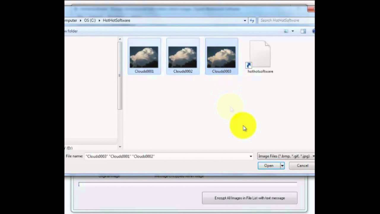 How to Encrypt your text within image files! Digital watermarking ...