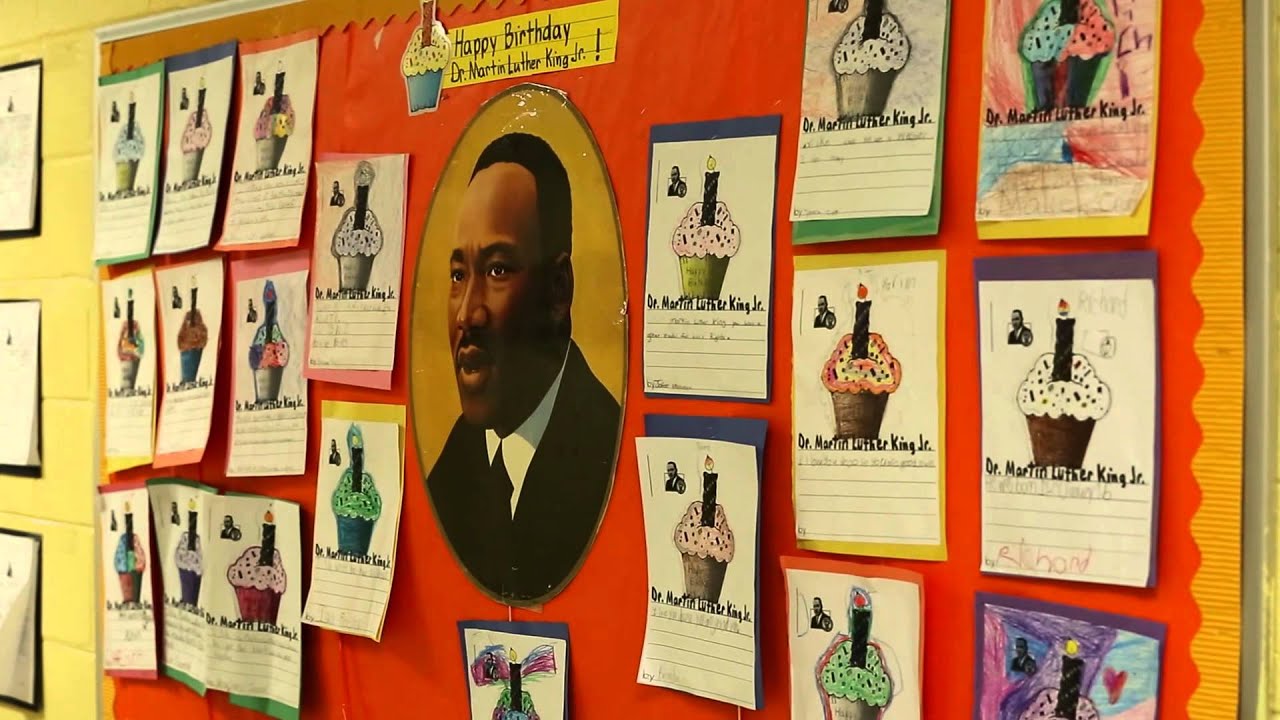 Learning Through Giving at Martin Luther King Day of Service - YouTube