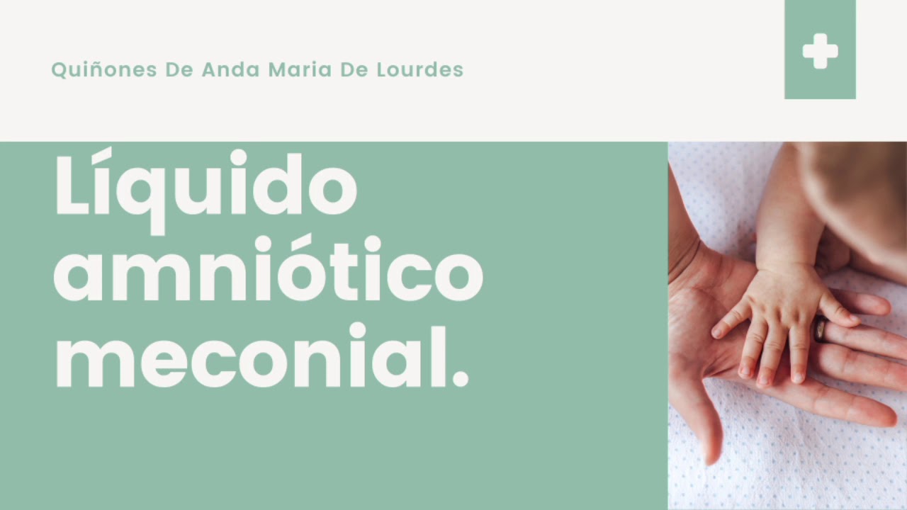 líquido amniotico meconial - YouTube
