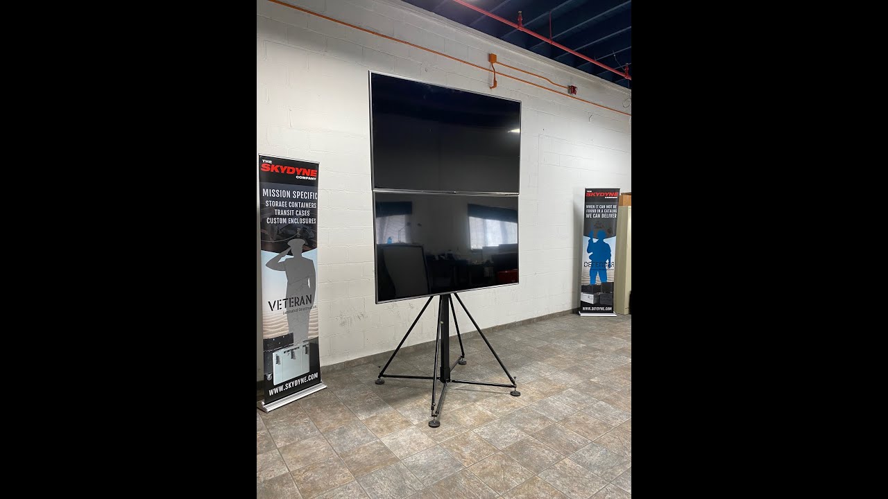 Komodo Media Wall Stand - YouTube