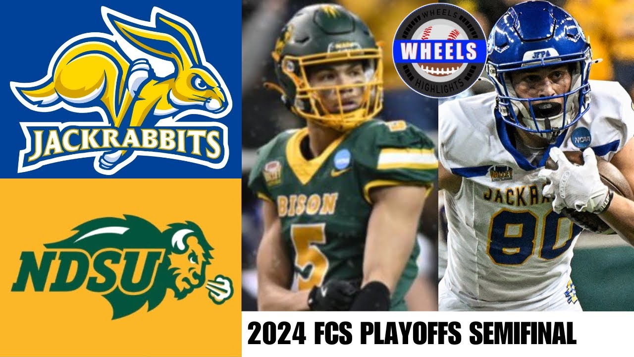 #3 South Dakota State vs #2 North Dakota State | FCS Playoffs Semifinal ...