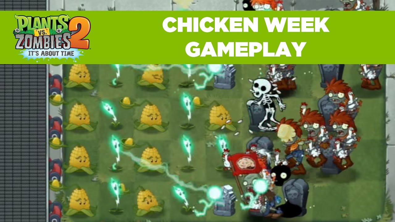 Chicken Week | Plants vs. Zombies 2 - YouTube