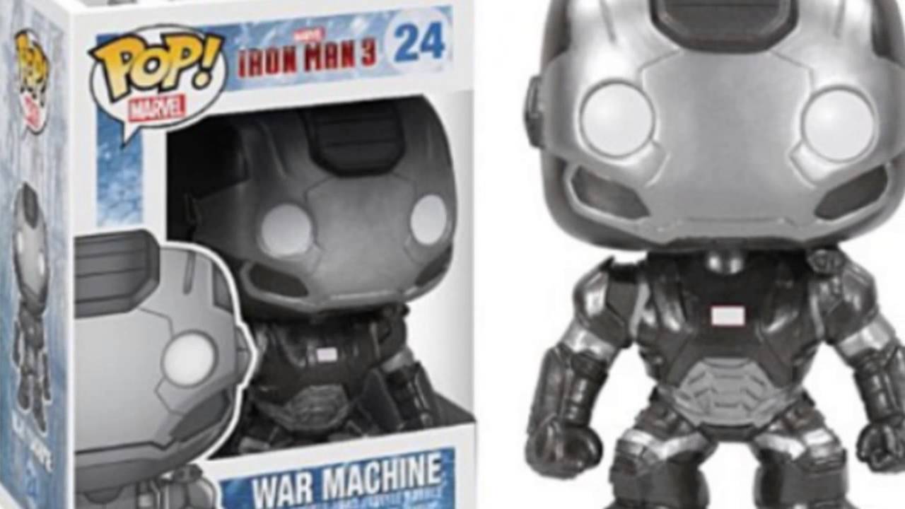 Pop Marvel Iron Man Movie 3: War Machine - YouTube