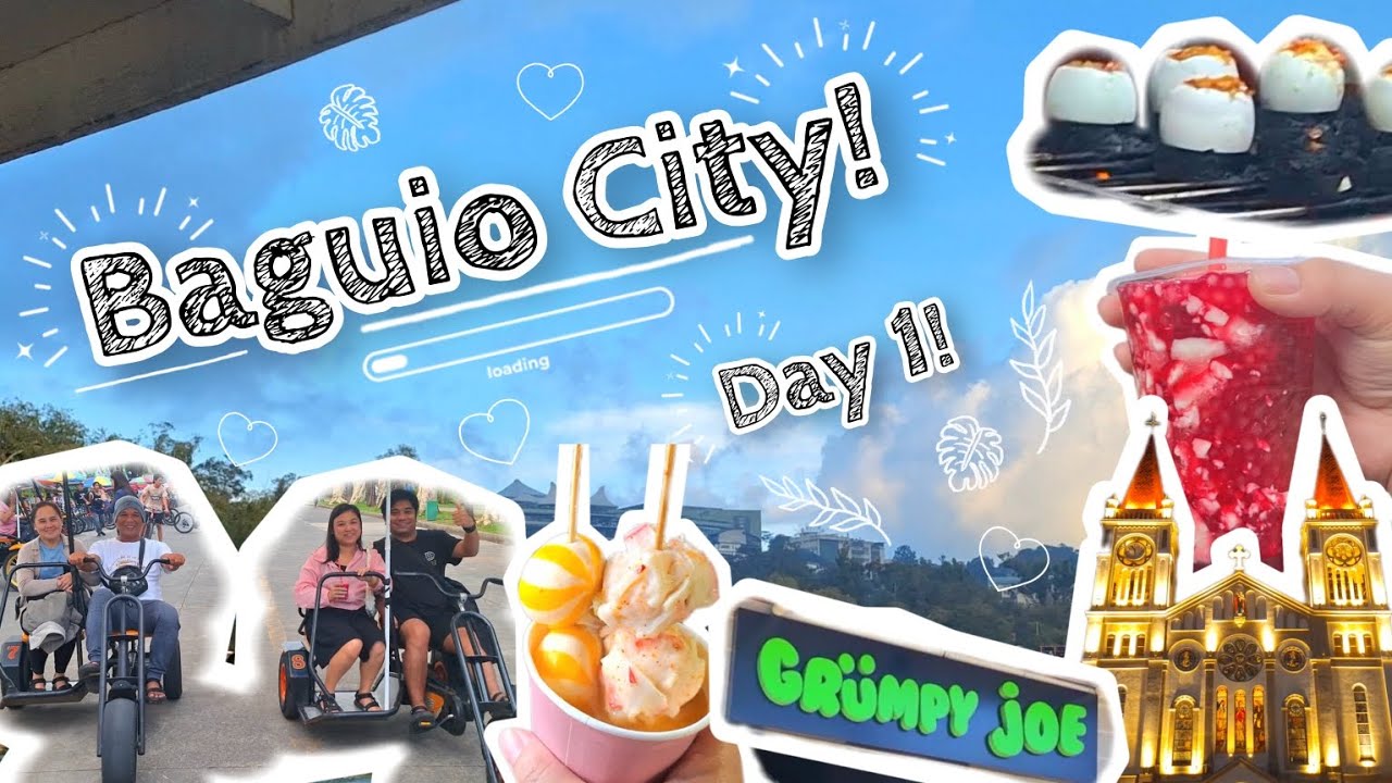 Hey It's Nina | Baguio City Day 1! Grumpy Joe | Burnham Park | Session ...