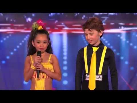Daniela Avanzini & Yasha. America's Got Talent at 7 years old.