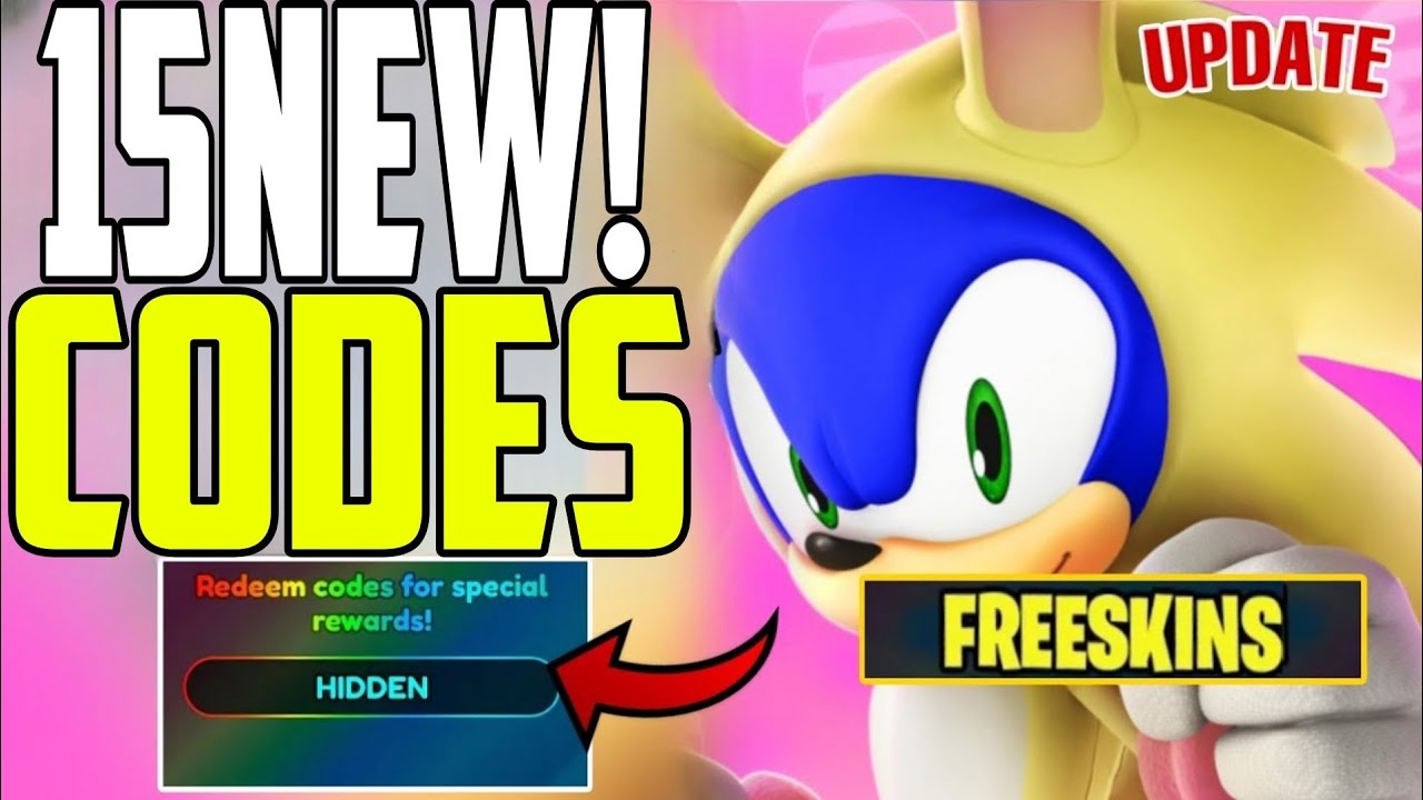 NEW UPDATE ⚠️ SONIC SPEED SIMULATOR CODES SONIC SPEED SIMULATOR - CODE SONIC SPEED SIMULATOR ...