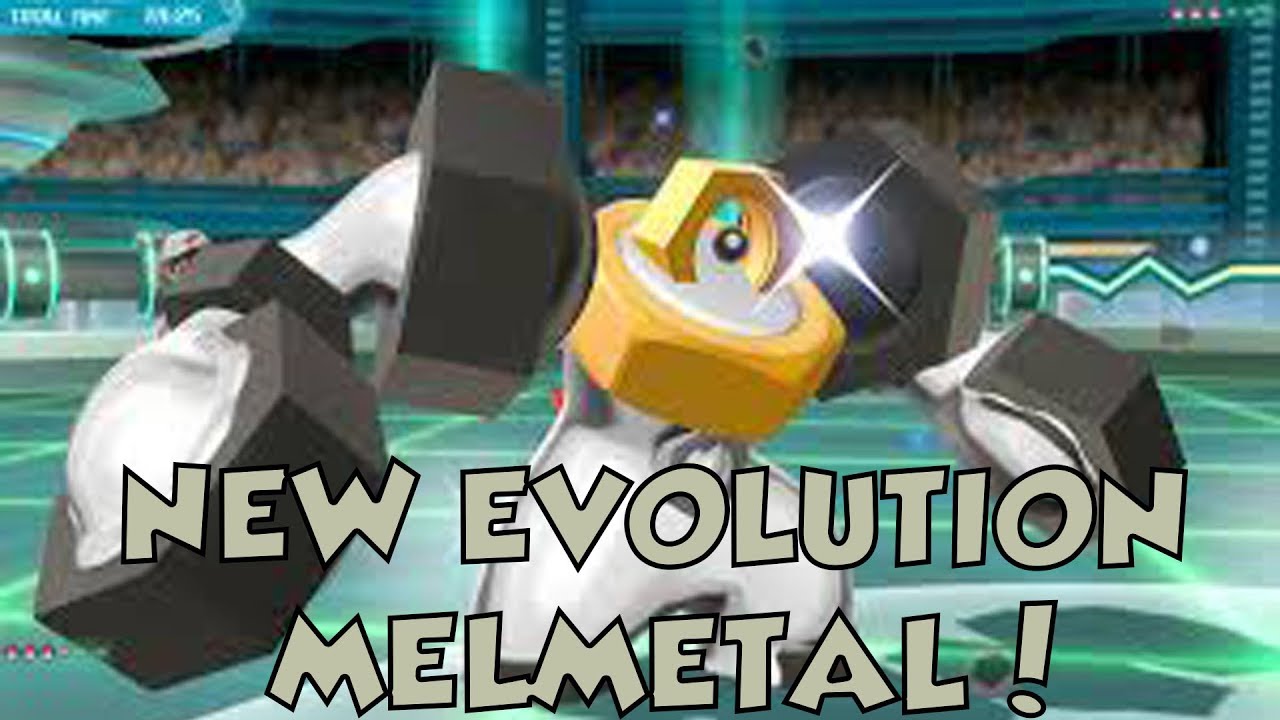 MELTAN'S NEW EVOLUTION MELMETAL, REVEALED! - YouTube