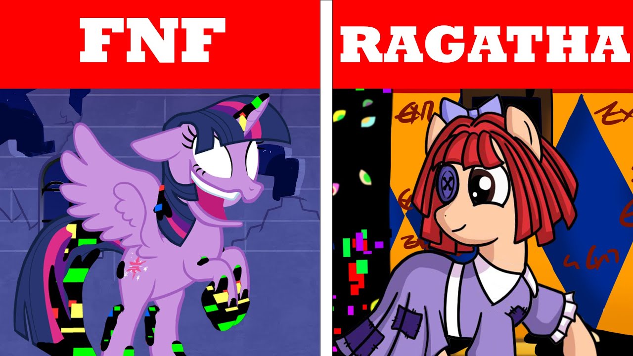 Dusk Till Dawn - RAGATHA vs Twilight Sparkle | FNF x THE AMAZING ...