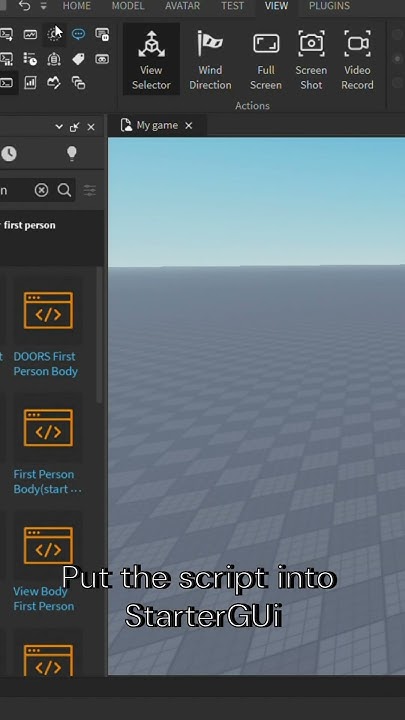 How to add smooth first person movement to your roblox game in roblox ...