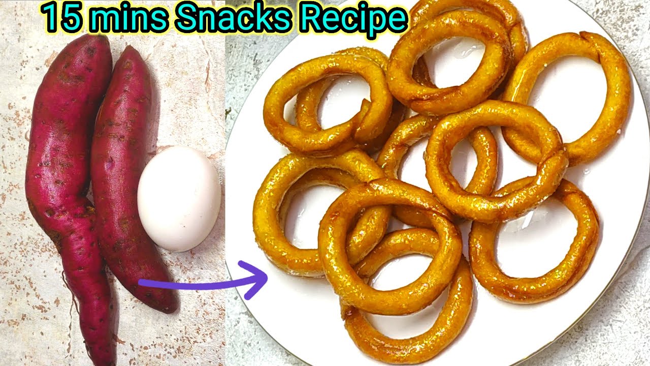 Try This Easy & Quick Sweet Potato Snacks Recipe | Sweet Potato Recipe ...