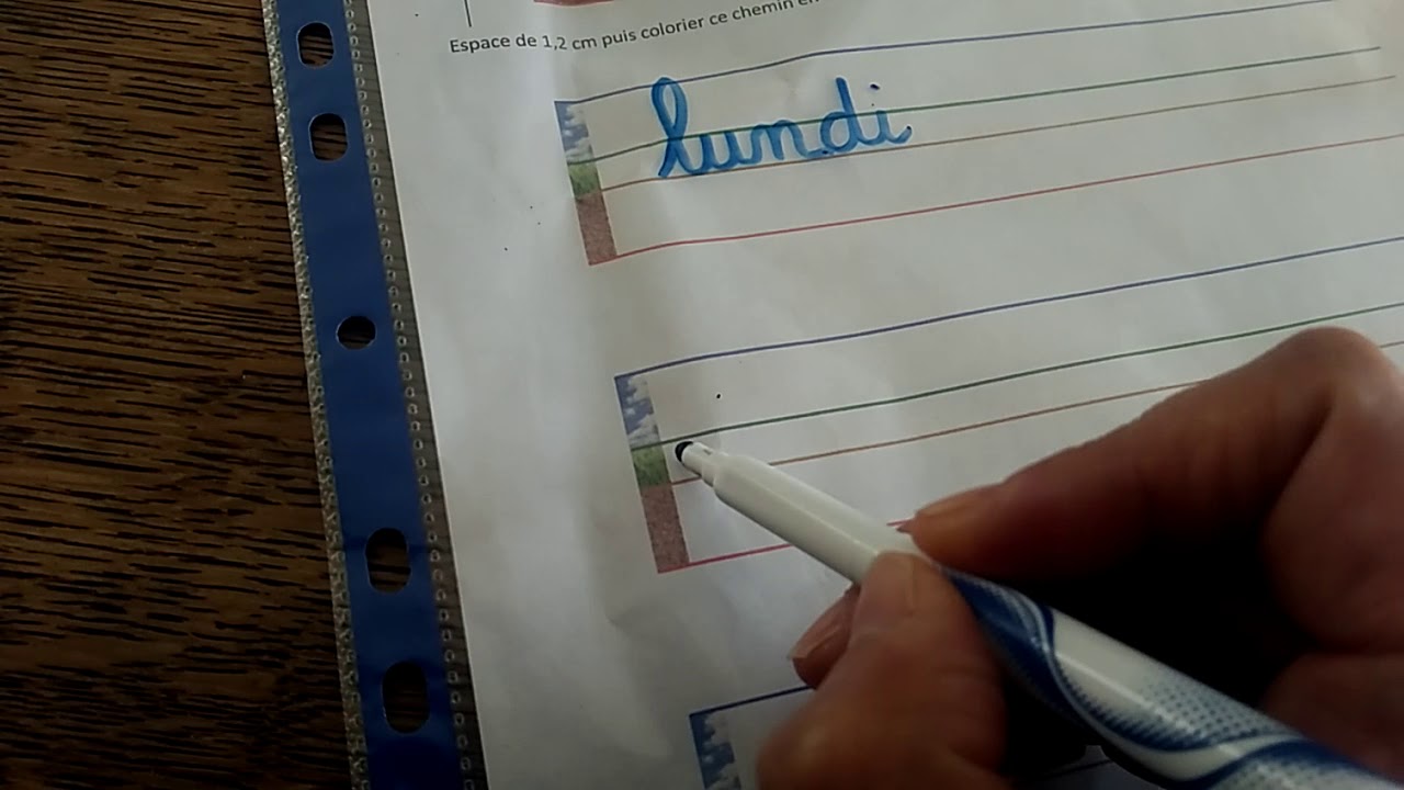 Écriture lundi 15 juin - YouTube