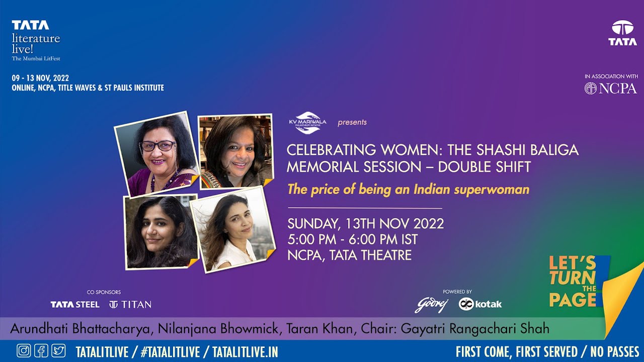 Celebrating Women : The Shashi Baliga Memorial Session – Double shift ...