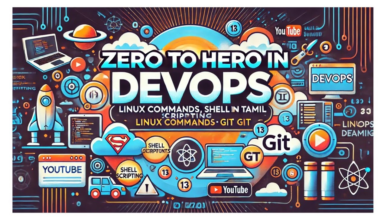 🎉DAY 13 Zero to Hero in DevOPS IN Tamil Linux Commands Shell Scripting Git ️ #devopsinterview ...