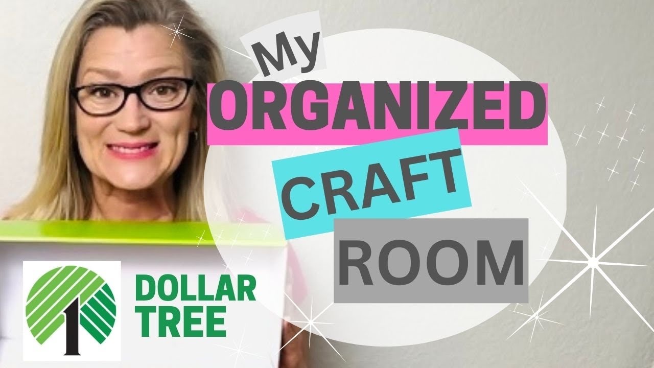 This is Why Your CRAFT ROOM Gets Cluttered (and the DOLLAR TREE solution) - YouTube
