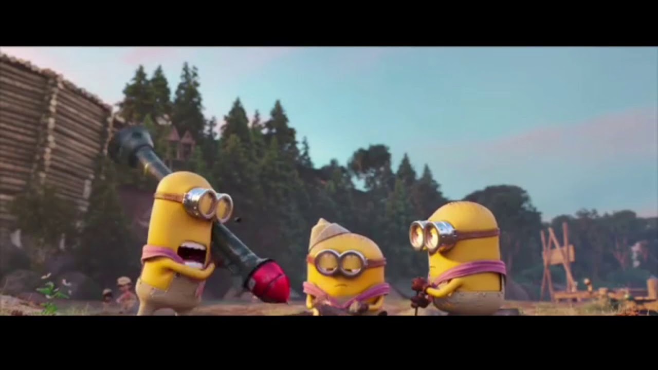 Funny moment in Minions - YouTube